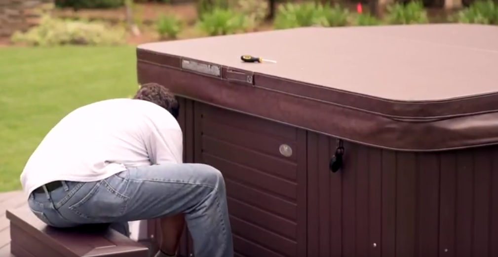 Caldera Video How to Find your Serial Number - Arvidson Pools and Spas