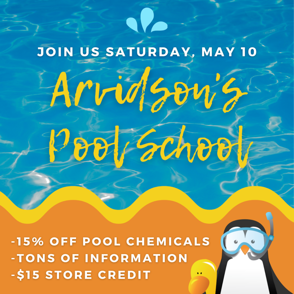 2025 Pool School Registration – Arvidson Pools and Spas