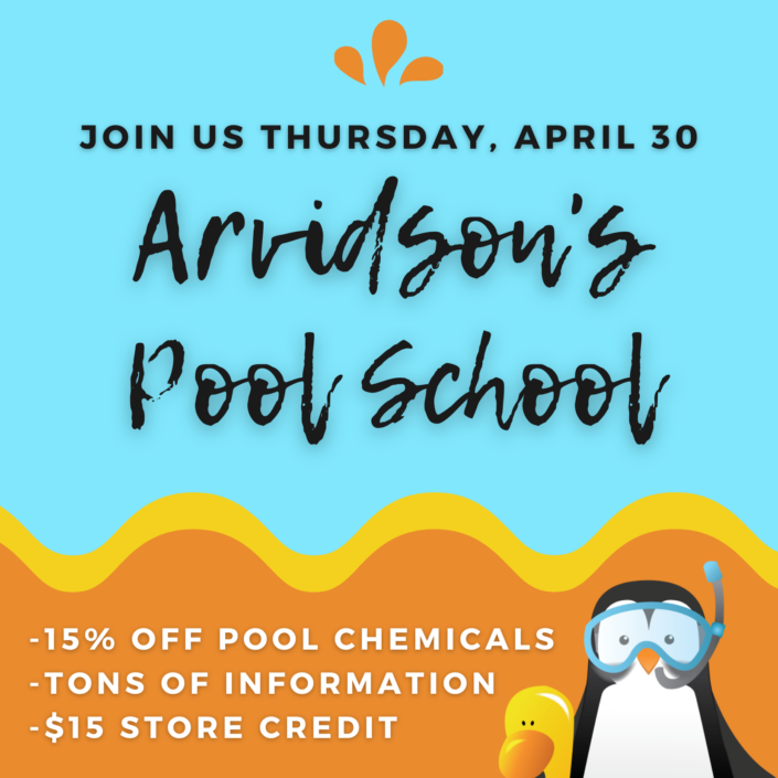 2026 Pool School Registration – Arvidson Pools and Spas